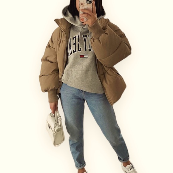 Urban Behavior | Jackets & Coats | Urban Behavior Olive Green Puffer ...